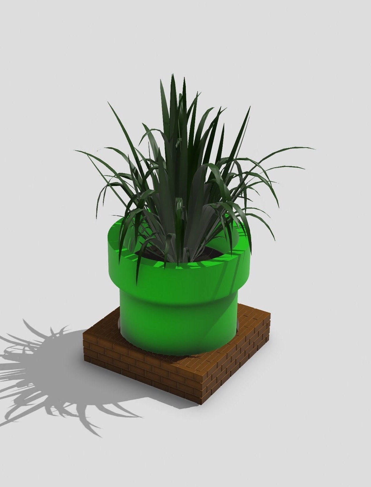 Super Mario Tube Pot for Plants - Etsy