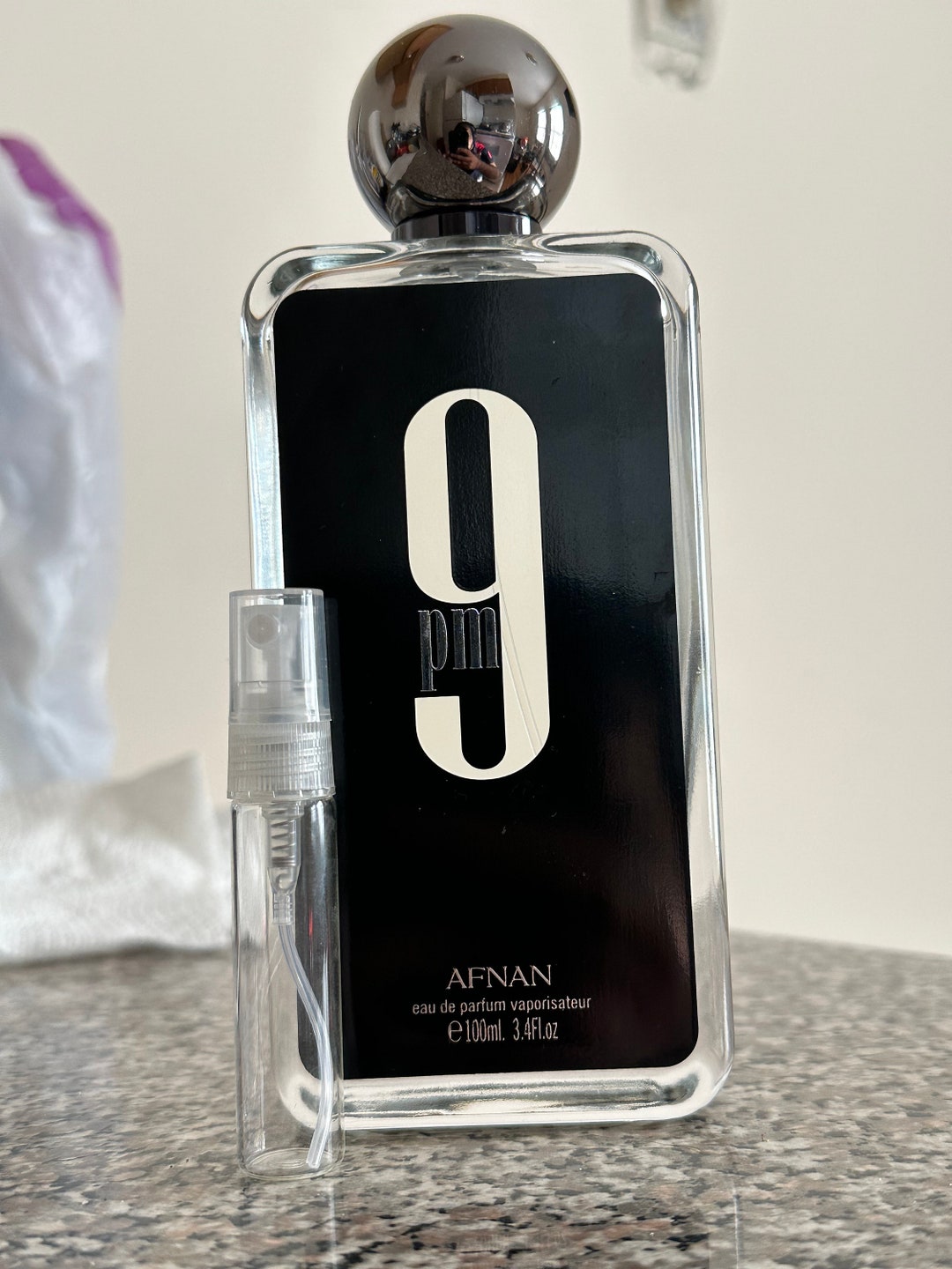 9 Pm Afnan 5 or 10 ML Sample Only - Etsy