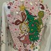 Grinch Christmas Ooak Jacket Xs - Etsy