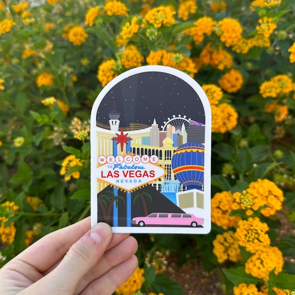 Vegas Stickers - Etsy