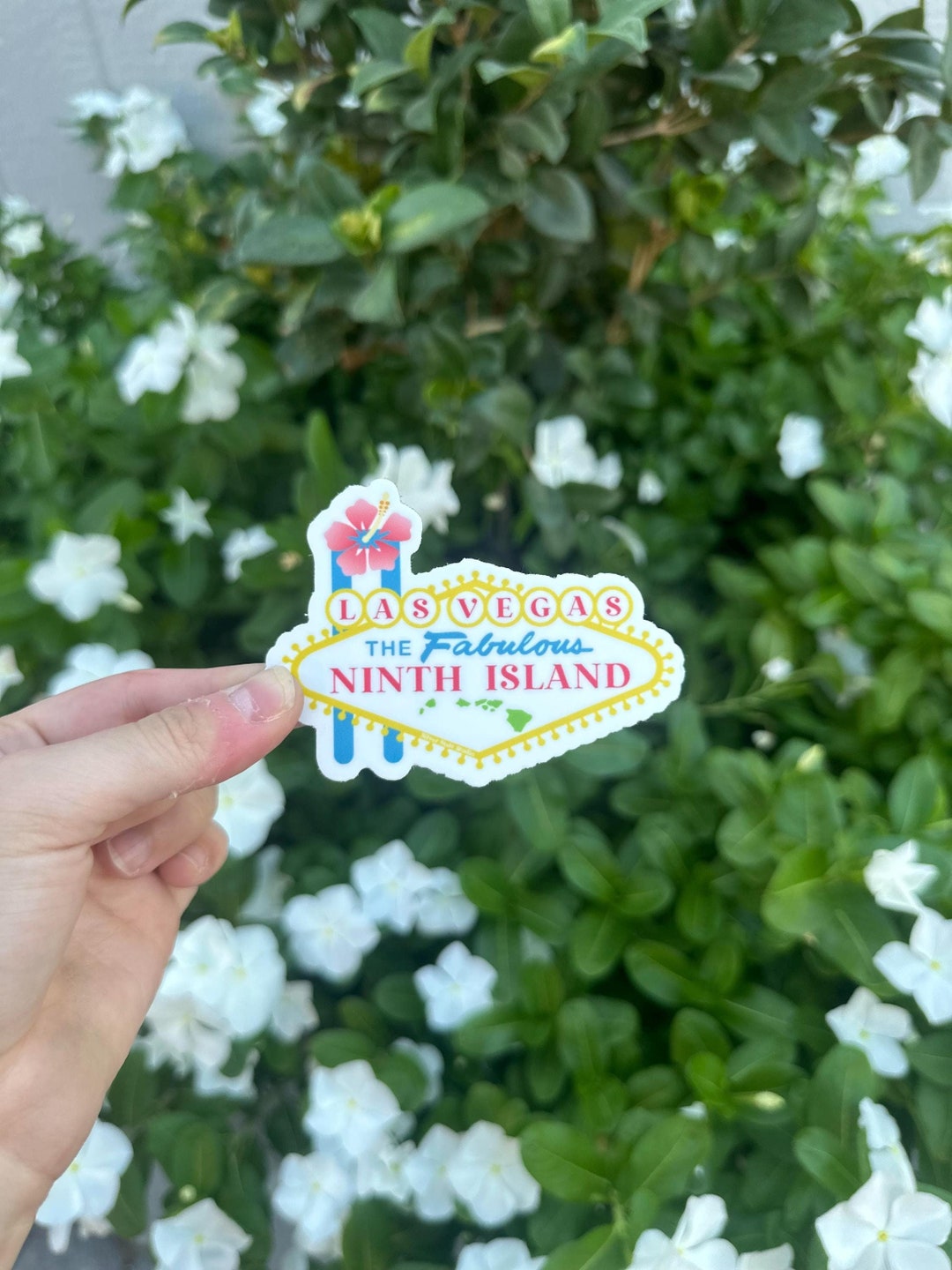 Ninth Island Sticker Decal | Las Vegas | Hawaii | Nevada Sticker ...