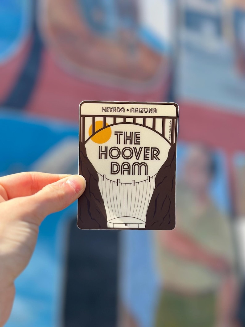 Hoover Dam Sticker Decal Boulder City Nevada Kingman Arizona Parks ...