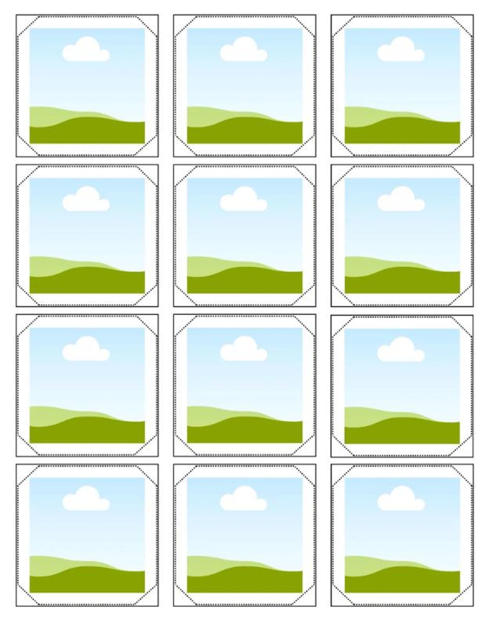 Fridge Magnet Template 2x2, 50mmx50mm Photo Collage Canva Template - Etsy