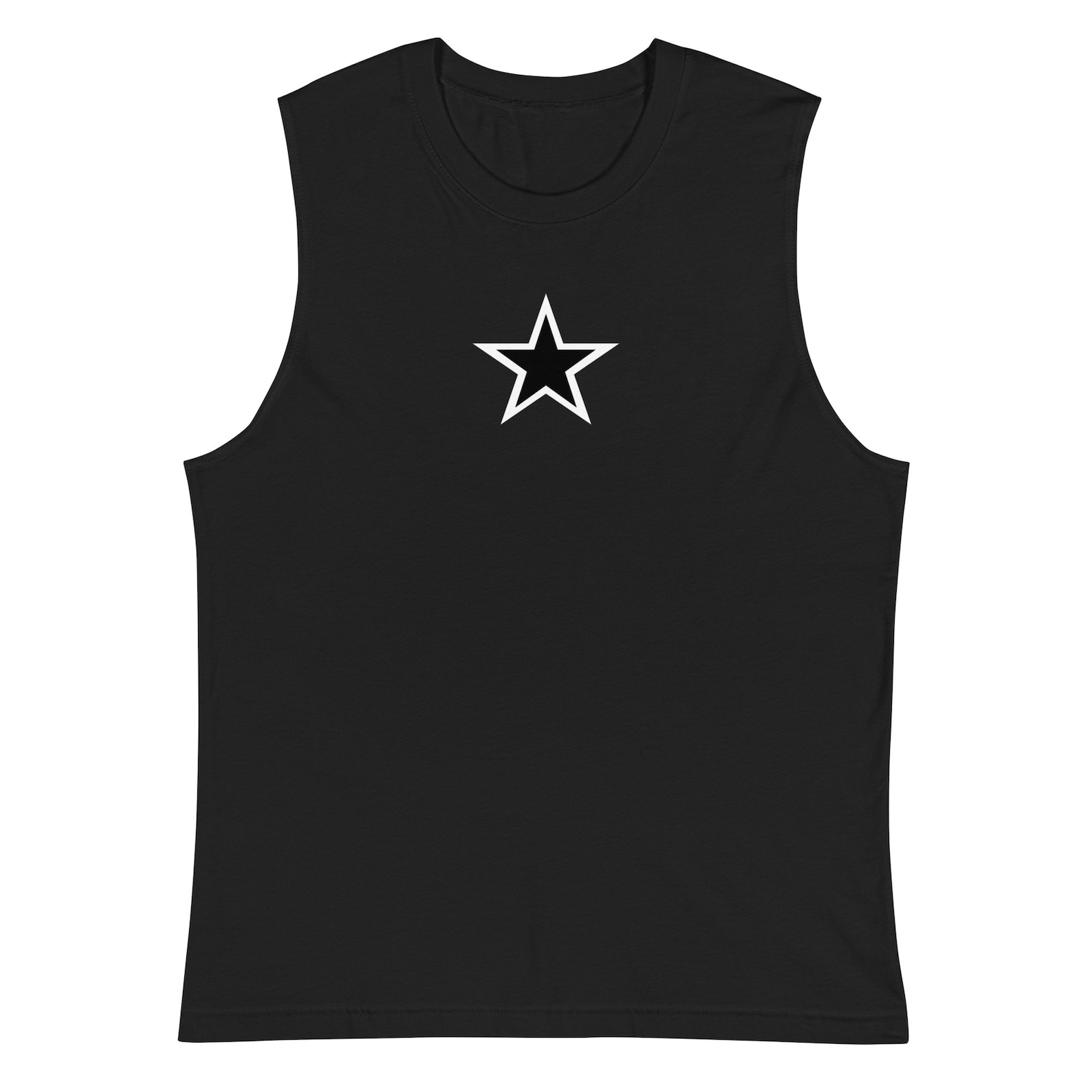 Muscle Shirt Compression Star Y2K Unisex Tank Top Black - Etsy