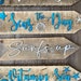 Custom Beach Arrow Sign: Rustic Coastal Decor (14-16" X 3.5") - Etsy