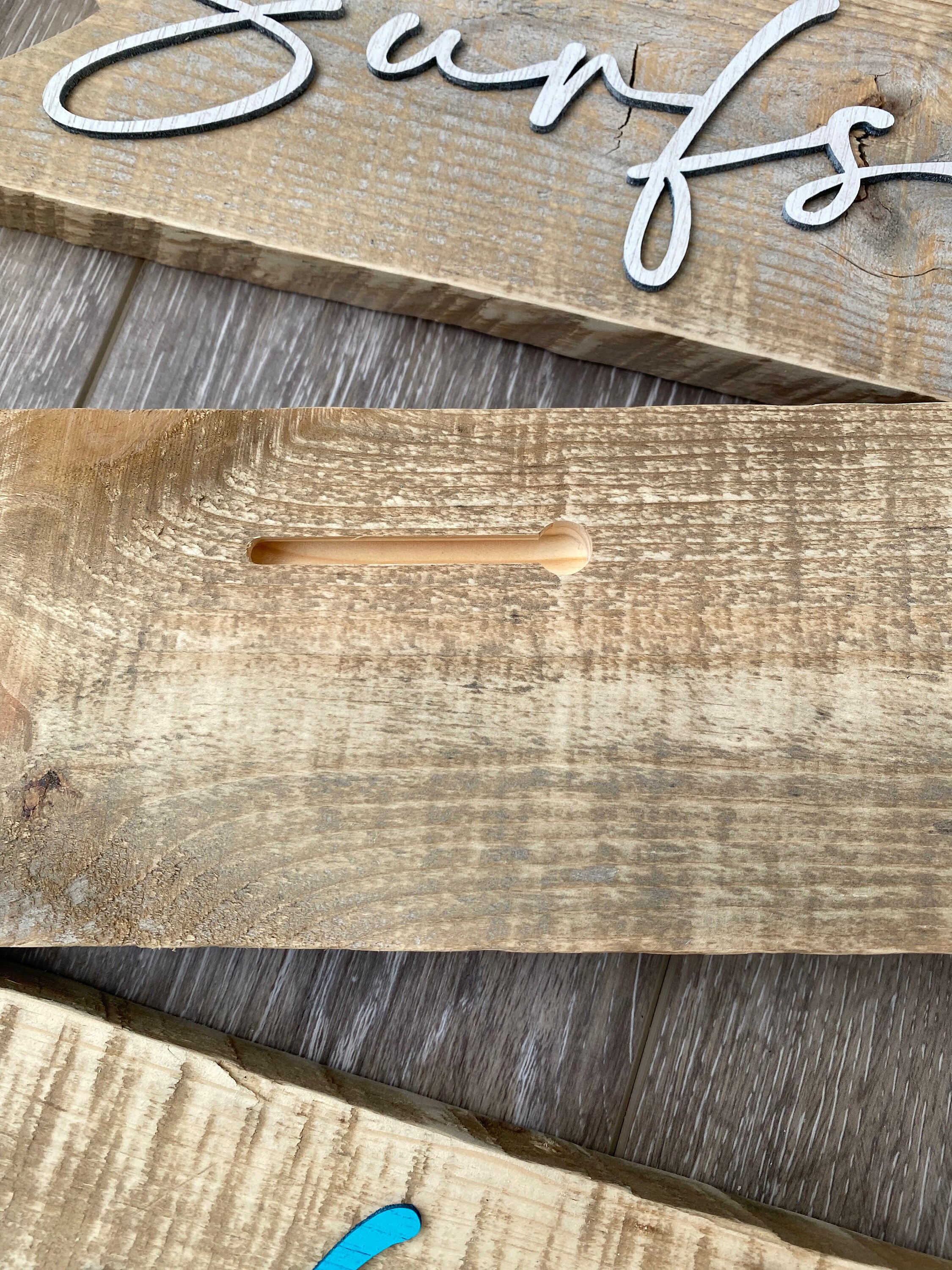 Custom Beach Arrow Sign: Rustic Coastal Decor (14-16" X 3.5") - Etsy