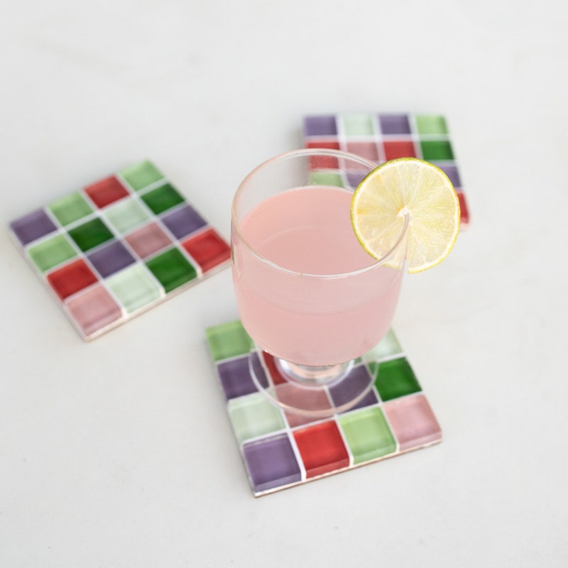 Tile Coasters - Etsy