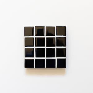 Handmade Glass Tile Coaster | Square Coaster | Birthday Gifts ...