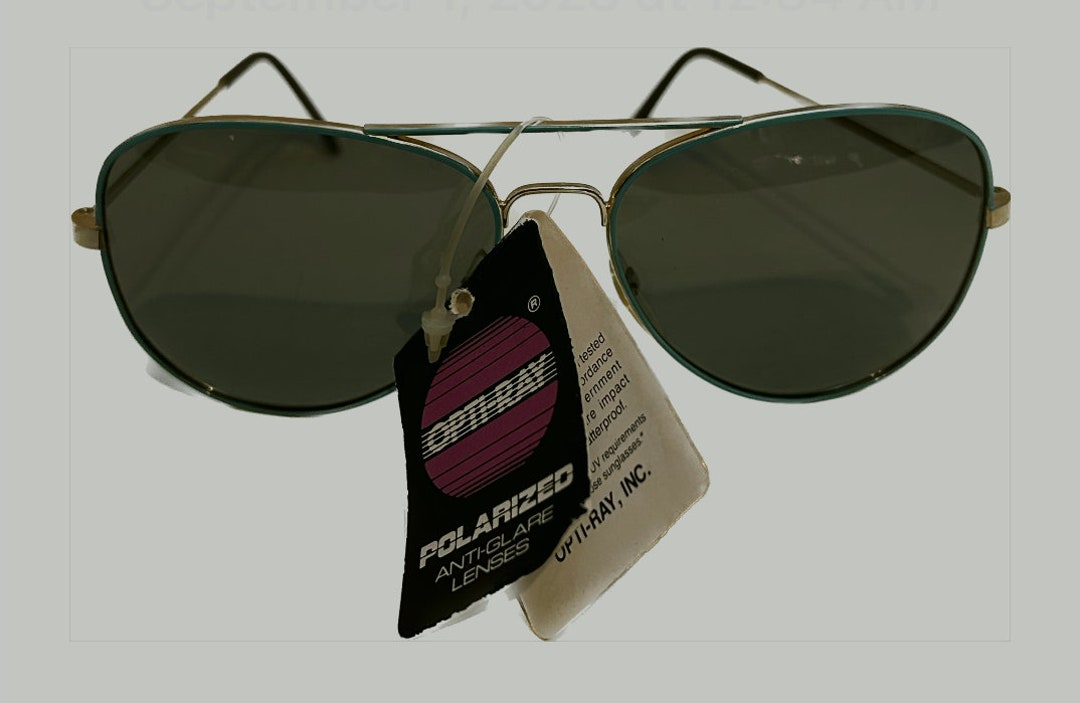 Vintage Aviator Sunglasses Made IN TAIWAN (1970’s-80’s) New With Tags ...