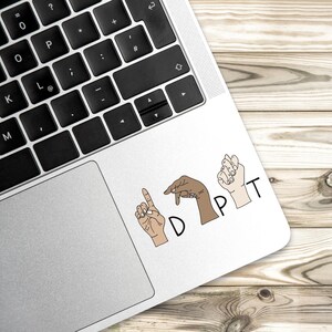 DPT in ASL | Doctor of Physical Therapy Sign Language Hands - Etsy