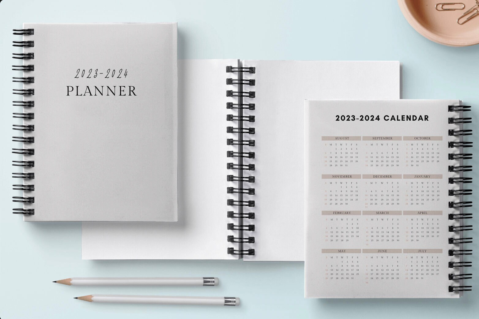 Physical Therapy Anatomy Academic Calendar 2024 2025 July June Spiral ...