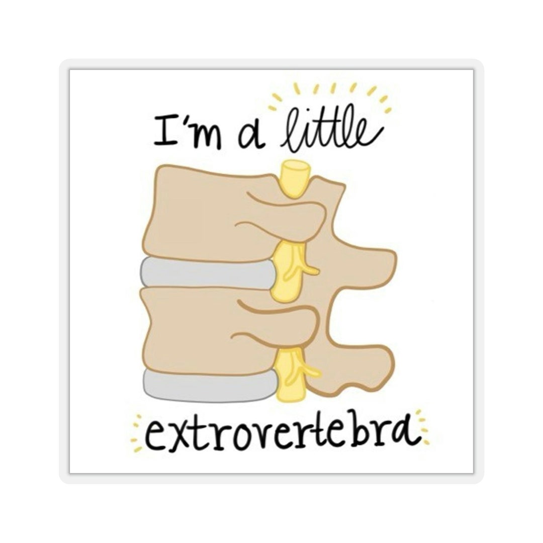 I'm a Little Extra-vertebra - Etsy