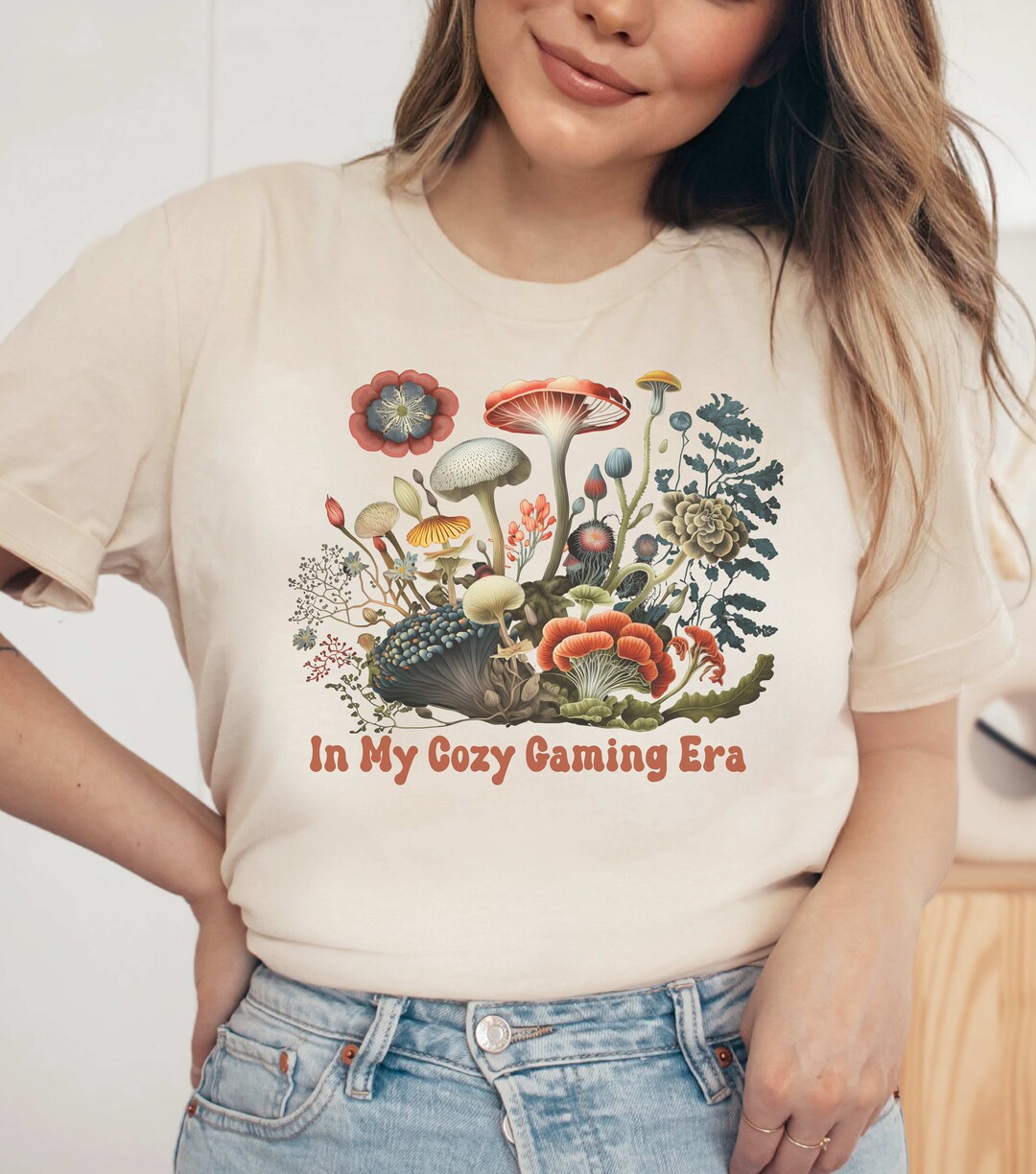 Cozy Gamer Sweatshirt| Gamer Gifts|cute Gaming Shirt|cottagecore Gamer ...