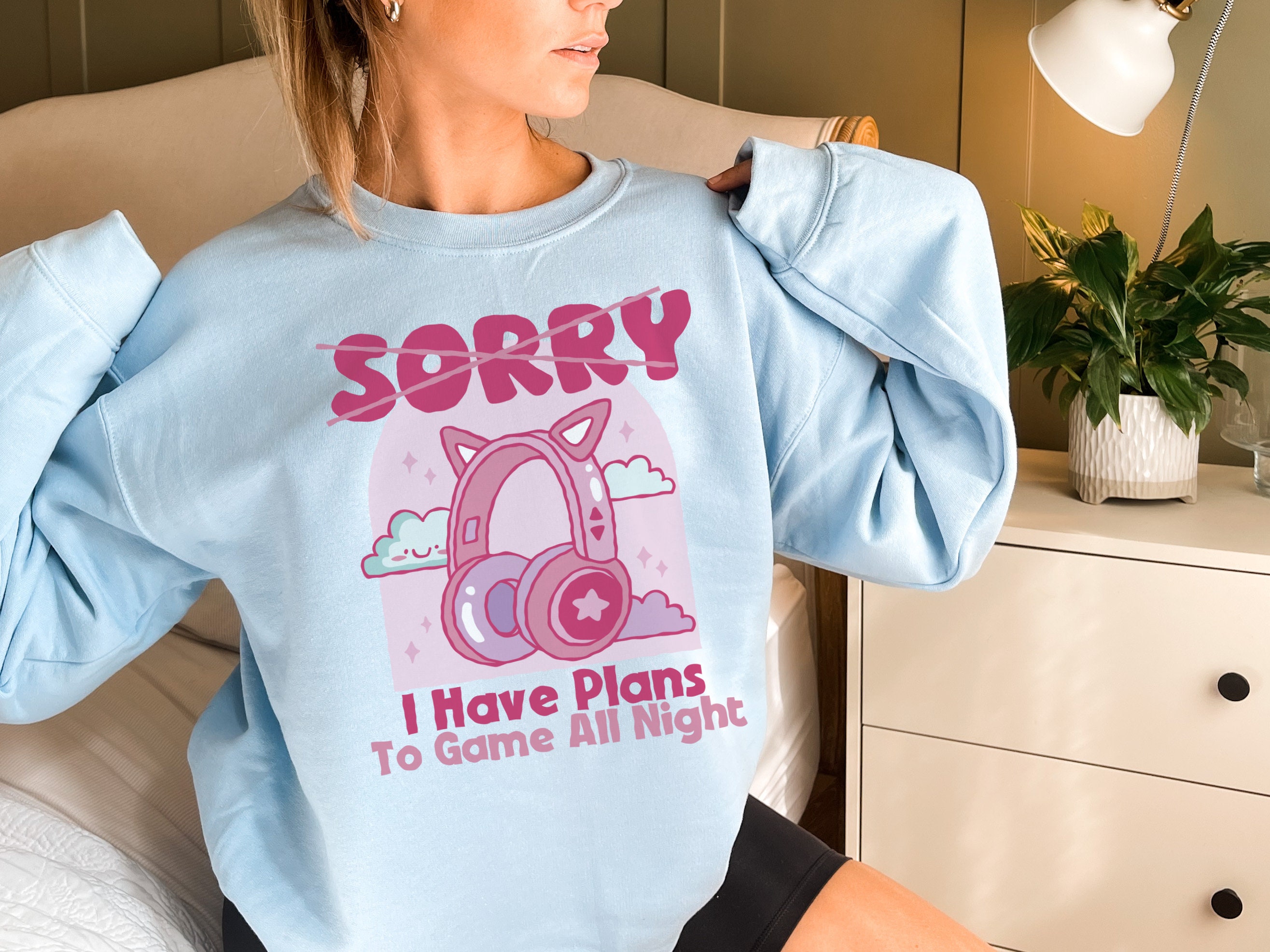 Cozy Gamer Sweatshirt|cute Gamer Gifts|classic Gamer Sweathshirt| Video ...