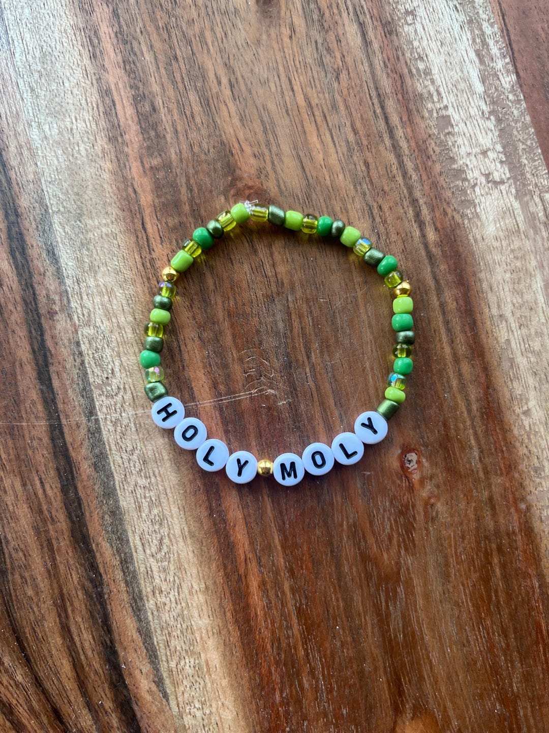 Holy Moly Hermes Epic the Musical Green Friendship Bracelet - Etsy