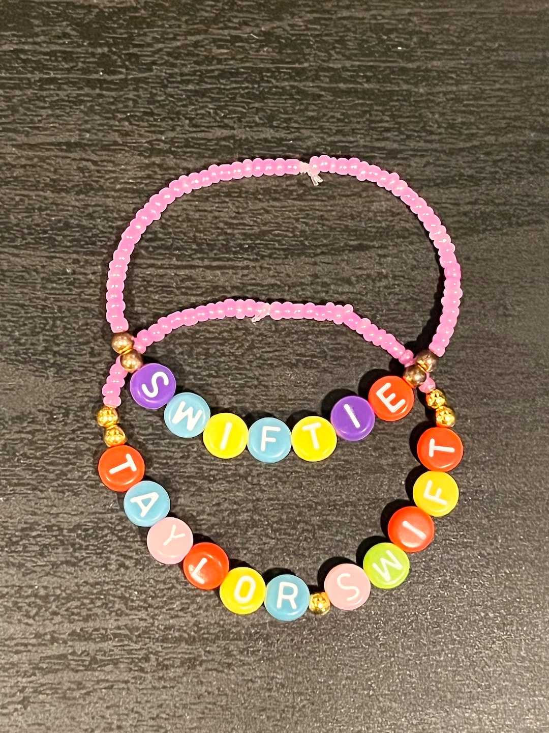 Taylor Swift Pink Bracelets - Etsy