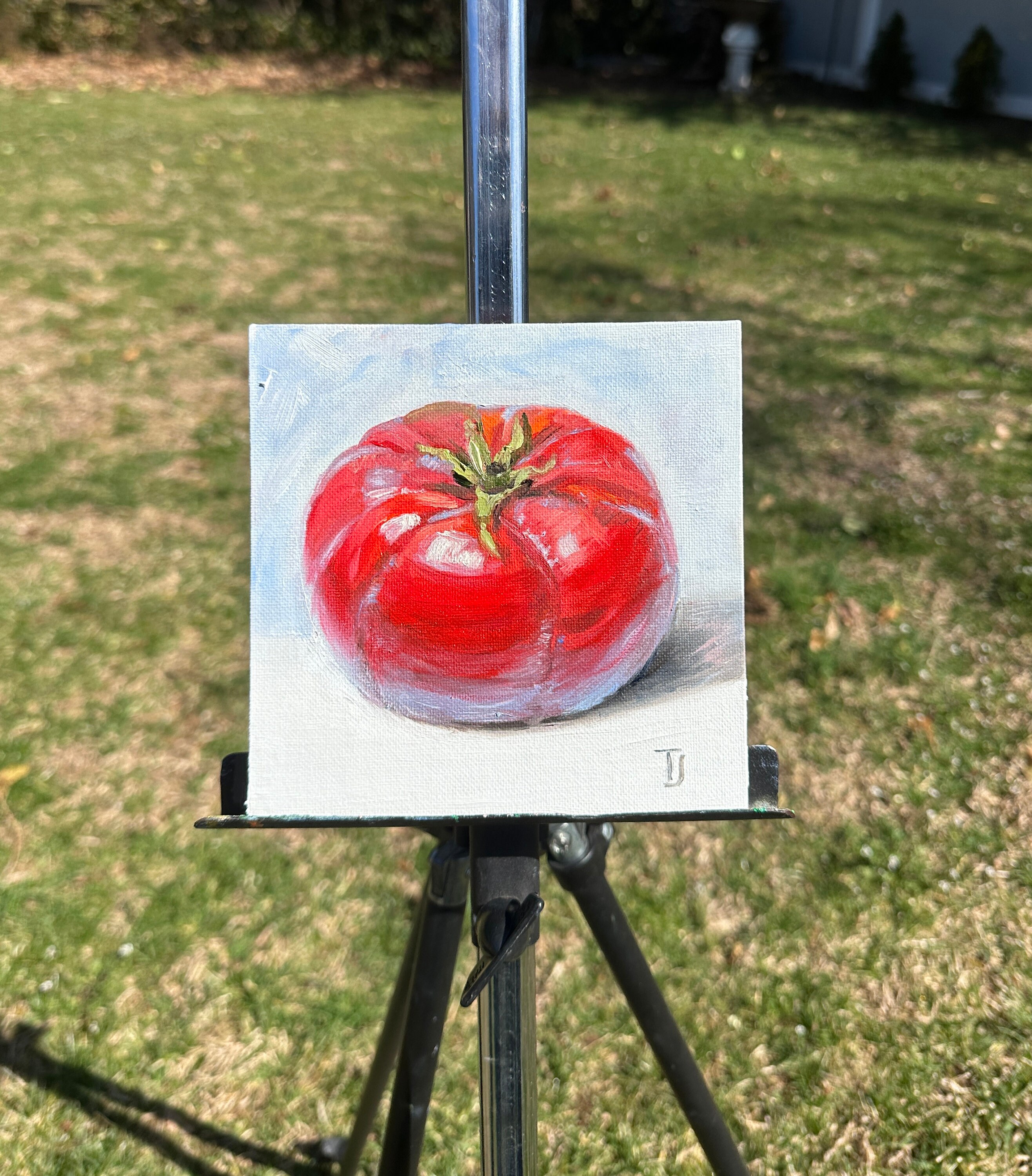 Tomato Painting Original Art Oil Painting Fruits Art Wall Decore ...