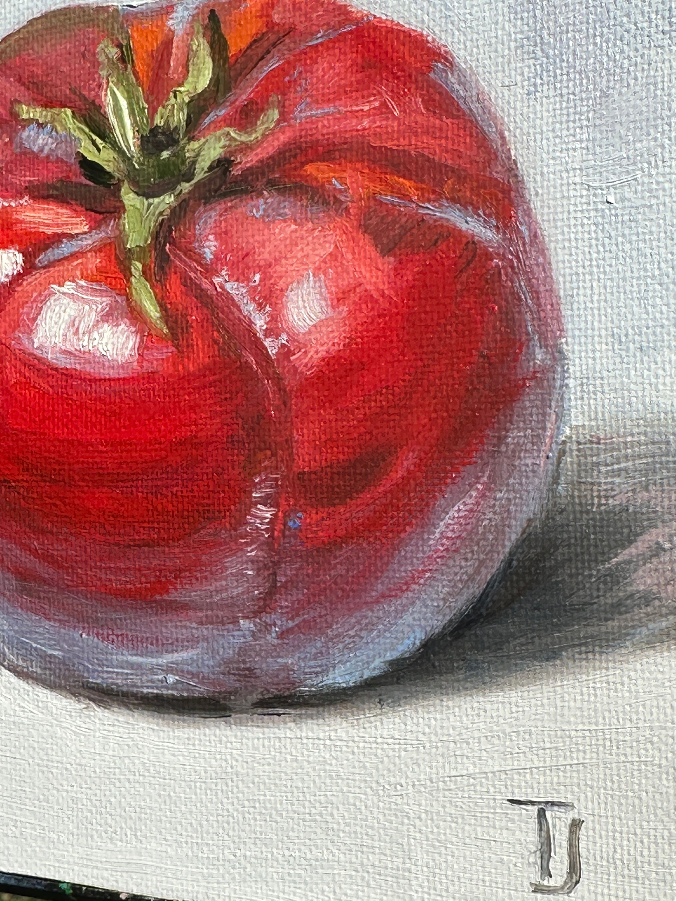 Tomato Painting Original Art Oil Painting Fruits Art Wall Decore ...