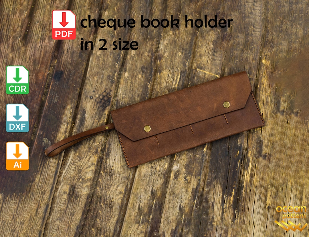 Cheque Book Holder, Cheque Case Pattern, Cheque Book Template, Card ...