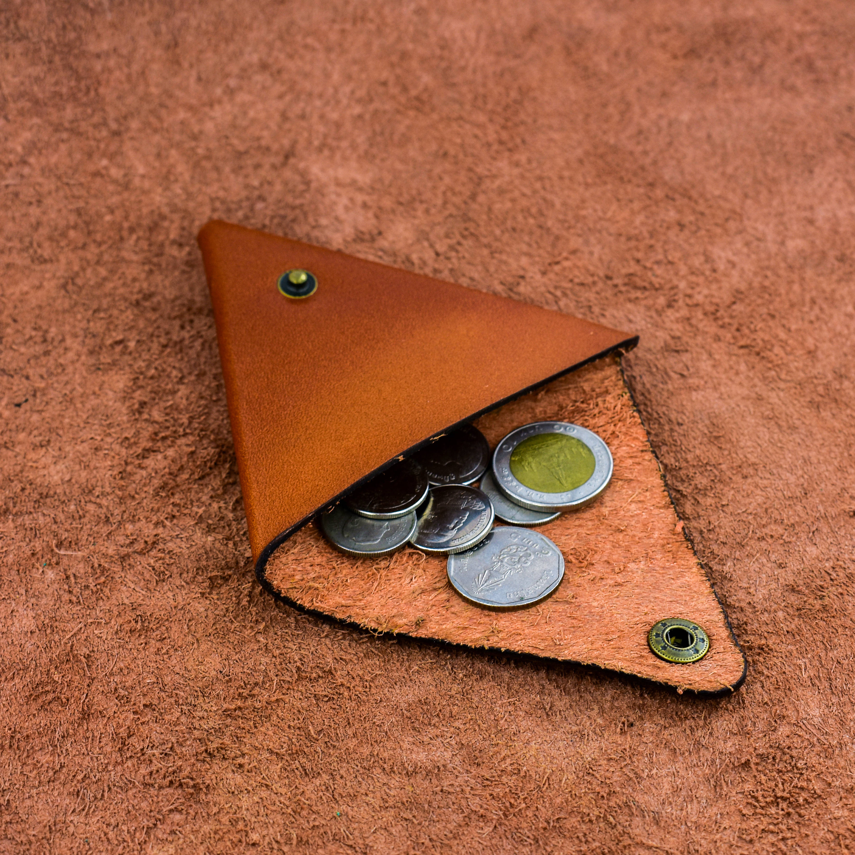 Triangle Coin Purse Pattern, Coin Case Bag Holder, Coin Pouch Keeper ...
