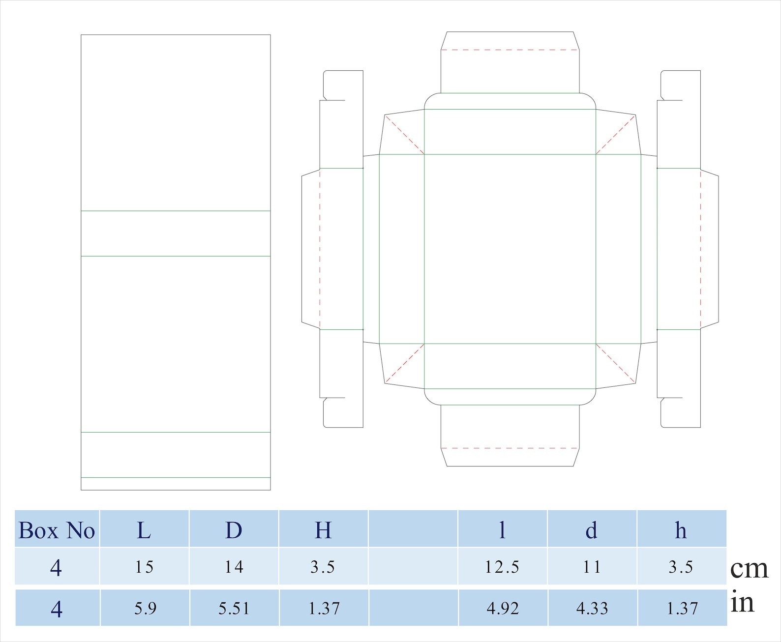 Sliding Boxes Template in 12 Different Sizes Suitable for - Etsy Canada