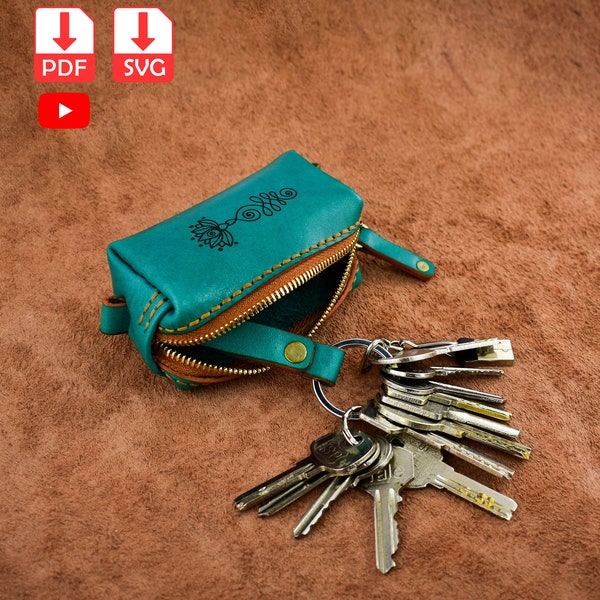 Leather Car Key Case Pattern - Etsy