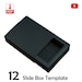 Sliding Boxes Template in 12 Different Sizes Suitable for - Etsy Canada