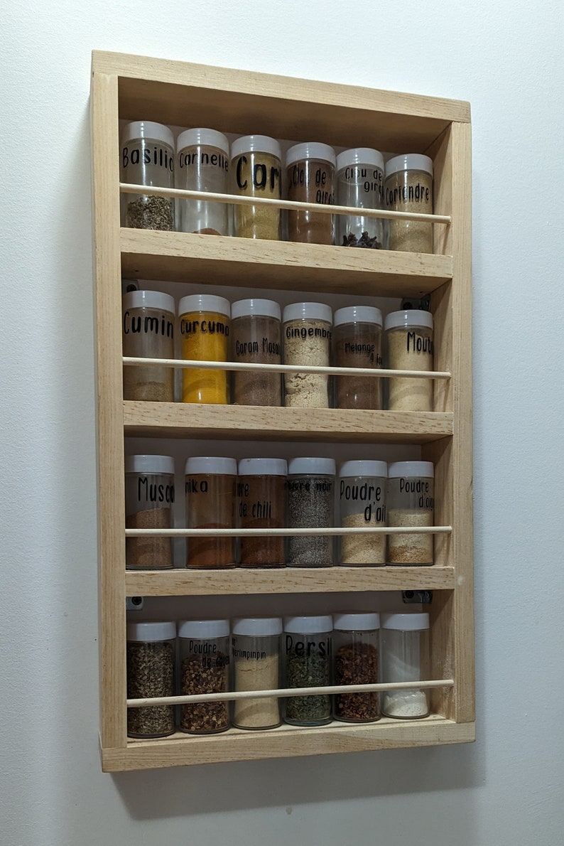 Tiwimakes Spice Rack DIY Plans digital Download - Etsy