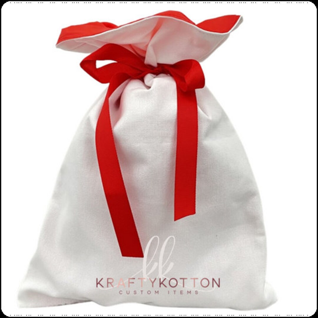 Large Sublimation Canvas Sack (blank) - Etsy