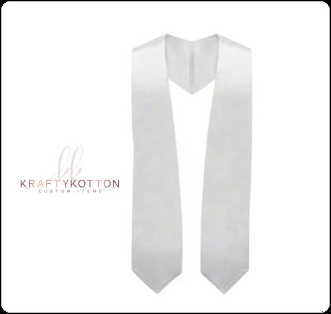 Graduation Stole (blank) - Etsy