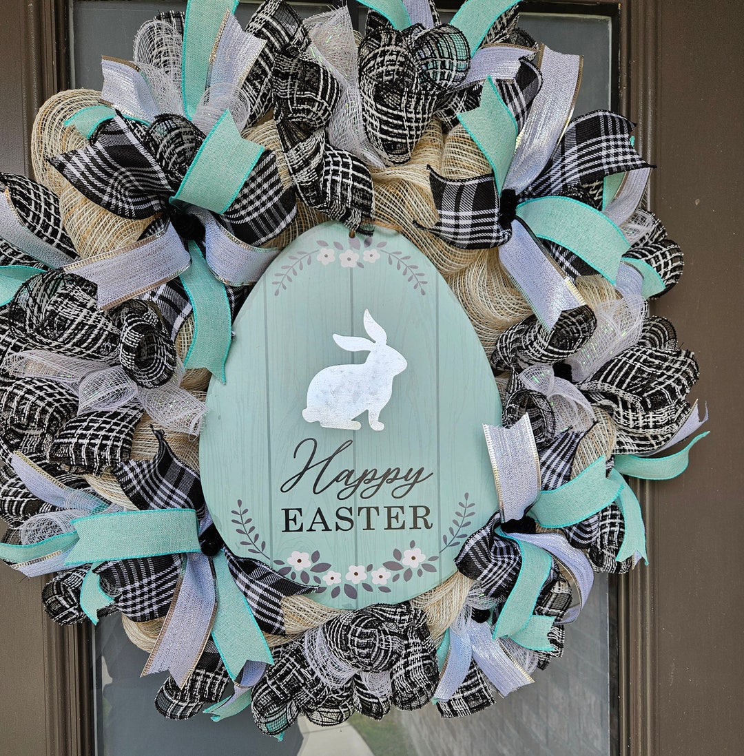 Easter Front Door Decor | Eater Sign | Easter Decor || Easter Door ...