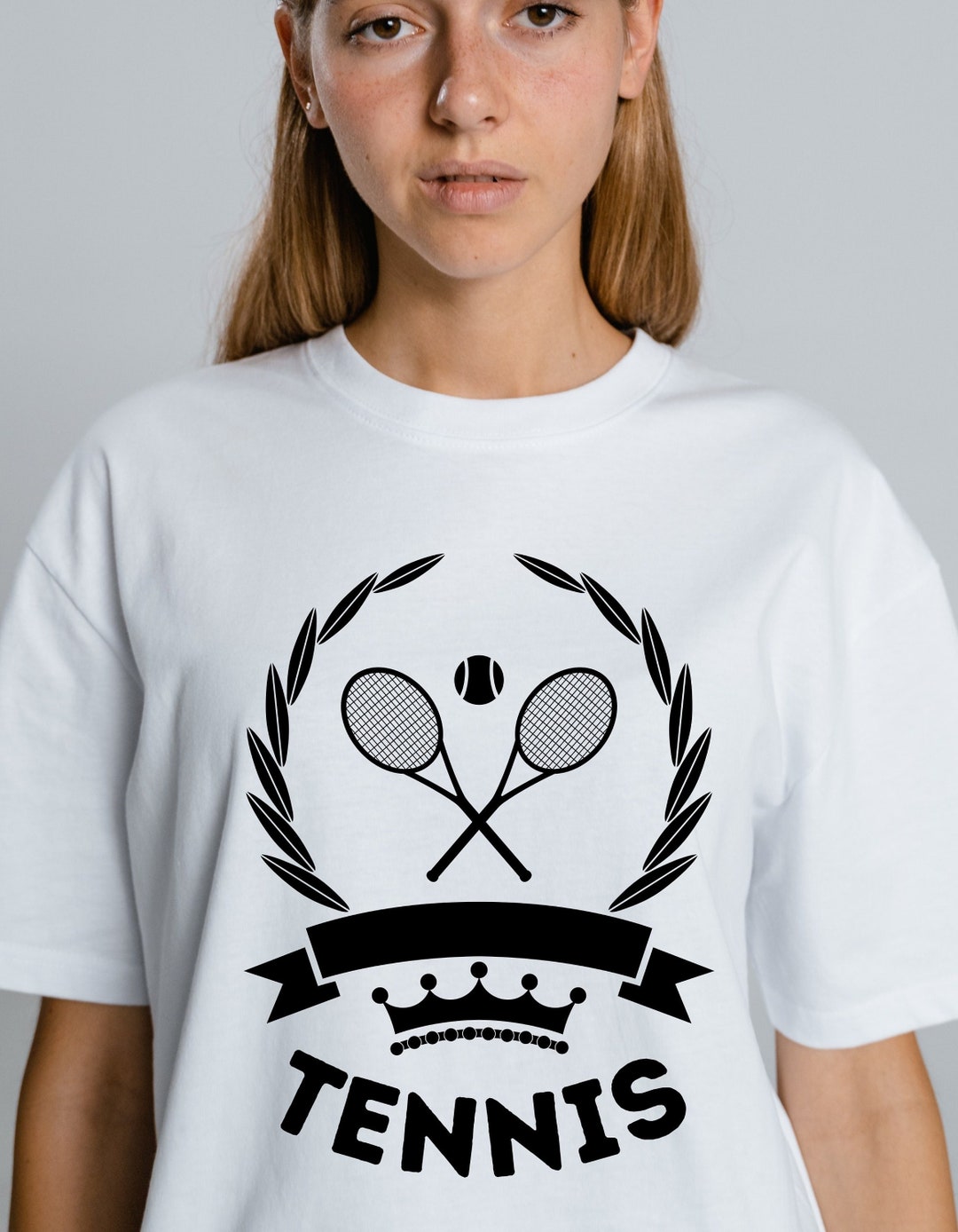 Tennis Racket Silhouette Tee, Unisex Jersey Short Sleeve - Etsy