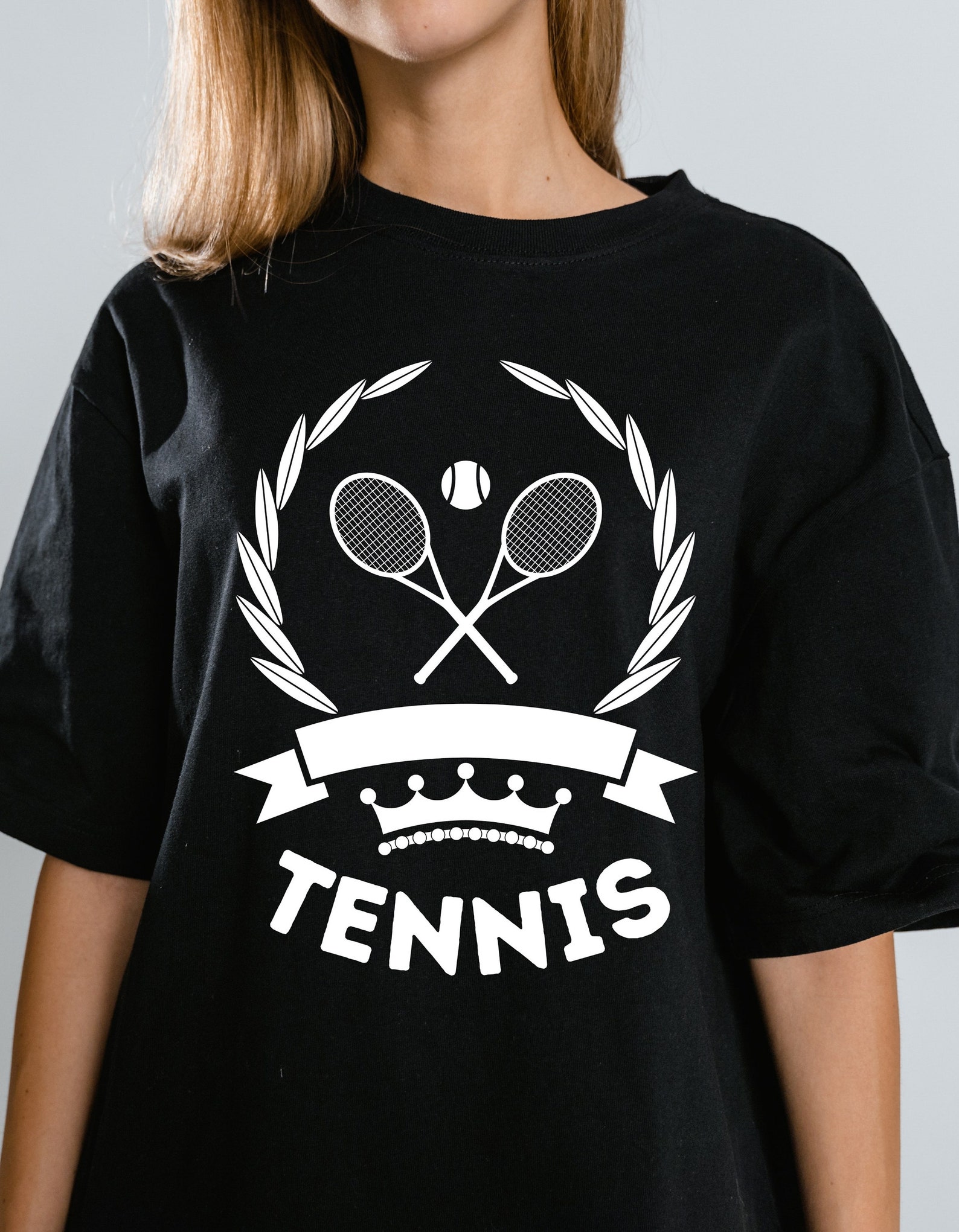 Tennis Racket Silhouette Tee, Unisex Jersey Short Sleeve - Etsy
