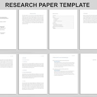 APA 7th Edition Sample Student Thesis Paper Template, Graduate School ...