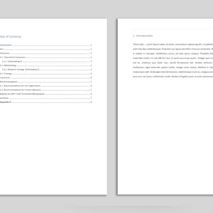 Basic Research Paper Template APA 7 | MS Word Template | Academic Paper ...