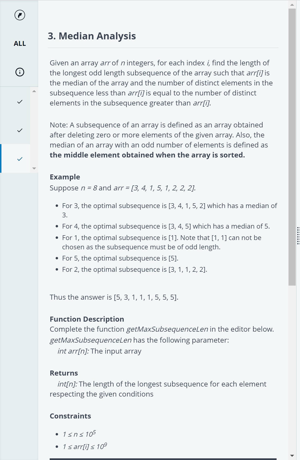 Coding Challenge: Median Analysis - Etsy