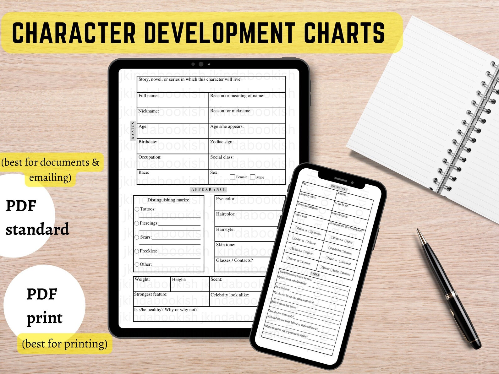 Once Upon a Day a Character Came to Life, Character Development Pdf ...