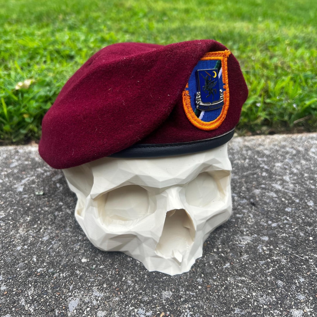 Skull Beret Display - Etsy