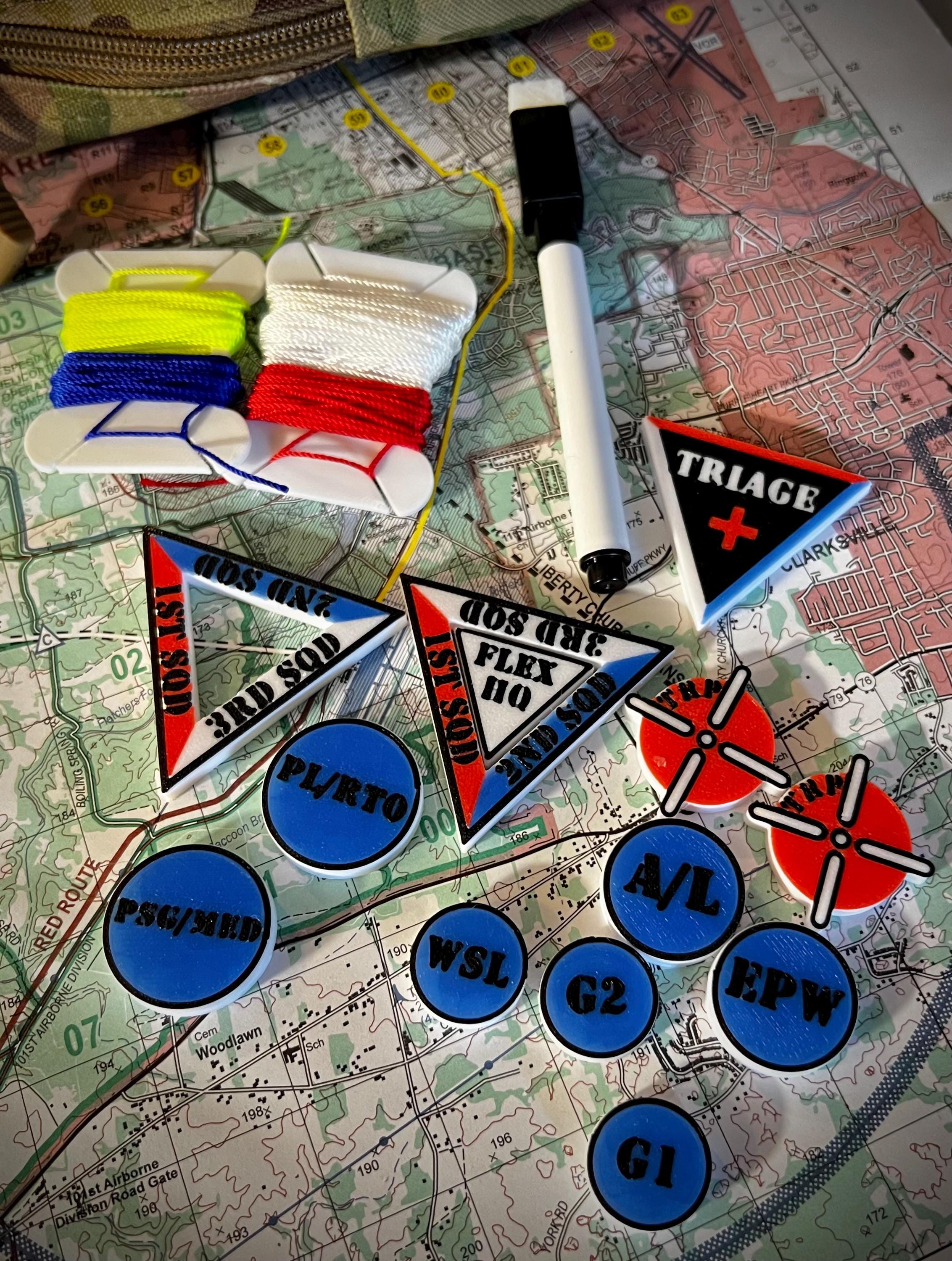 3D Printed Military Terrain Model Kit - Etsy