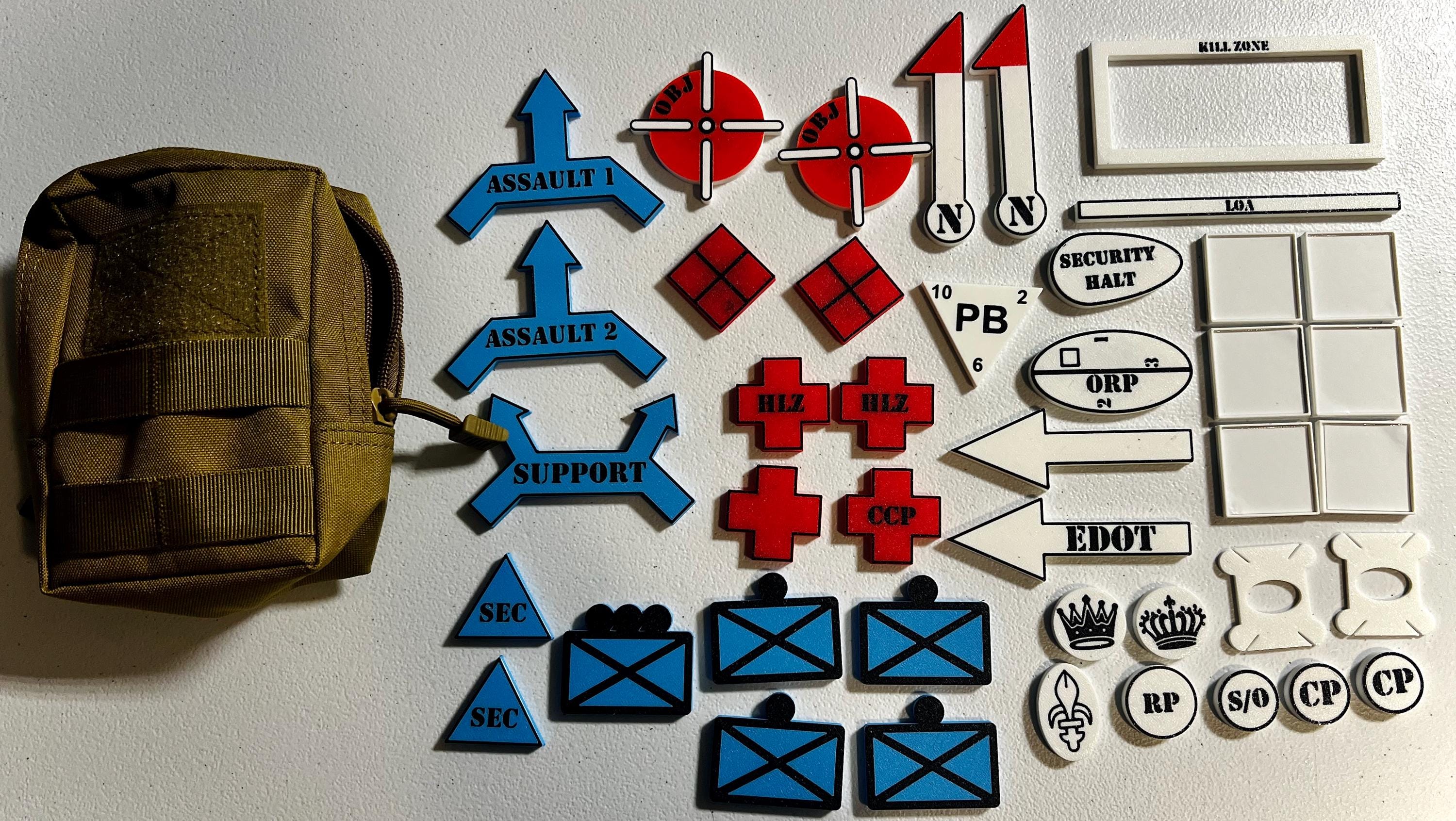 3D Printed Military Terrain Model Kit - Etsy