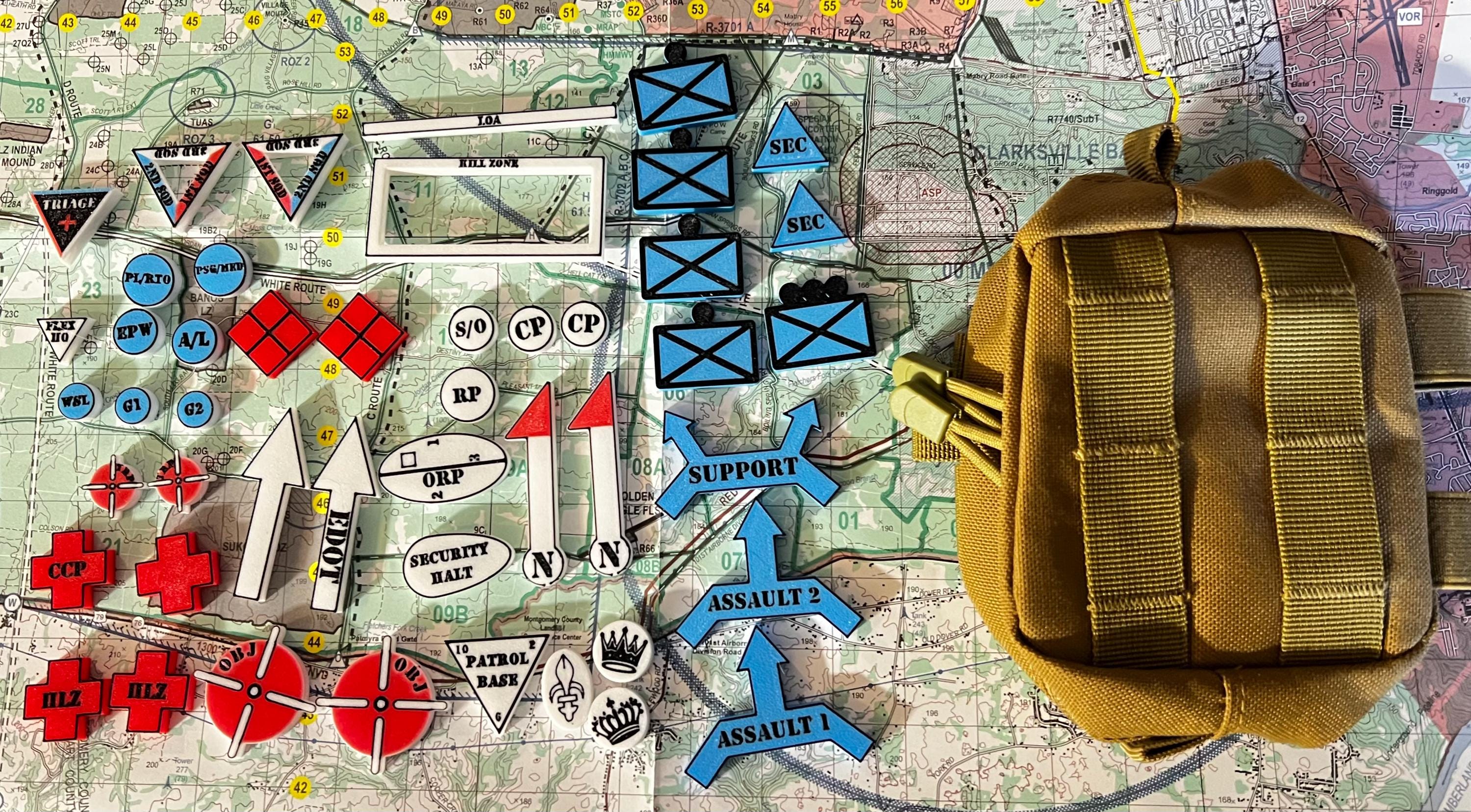 3D Printed Military Terrain Model Kit - Etsy