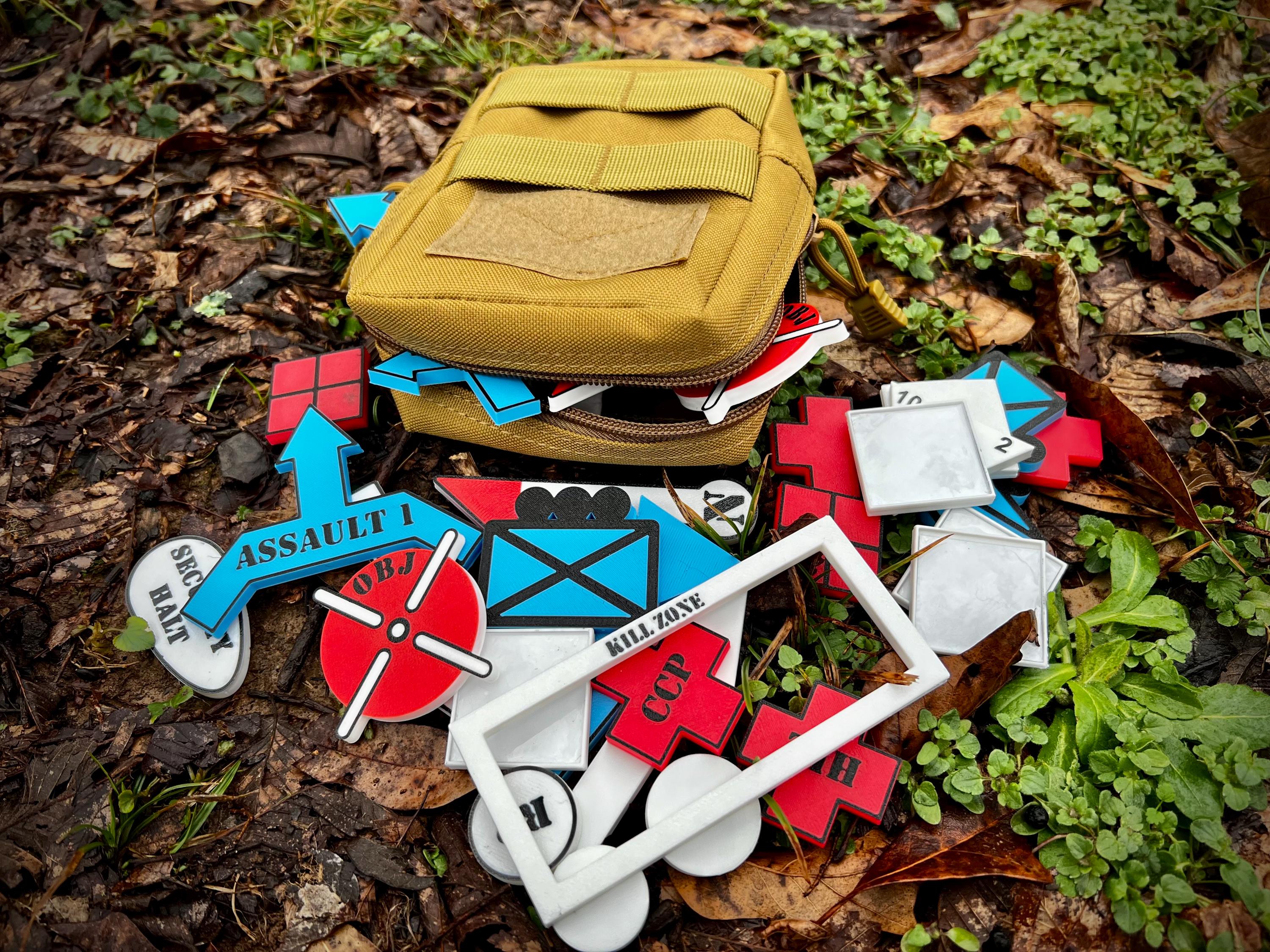 3D Printed Military Terrain Model Kit - Etsy