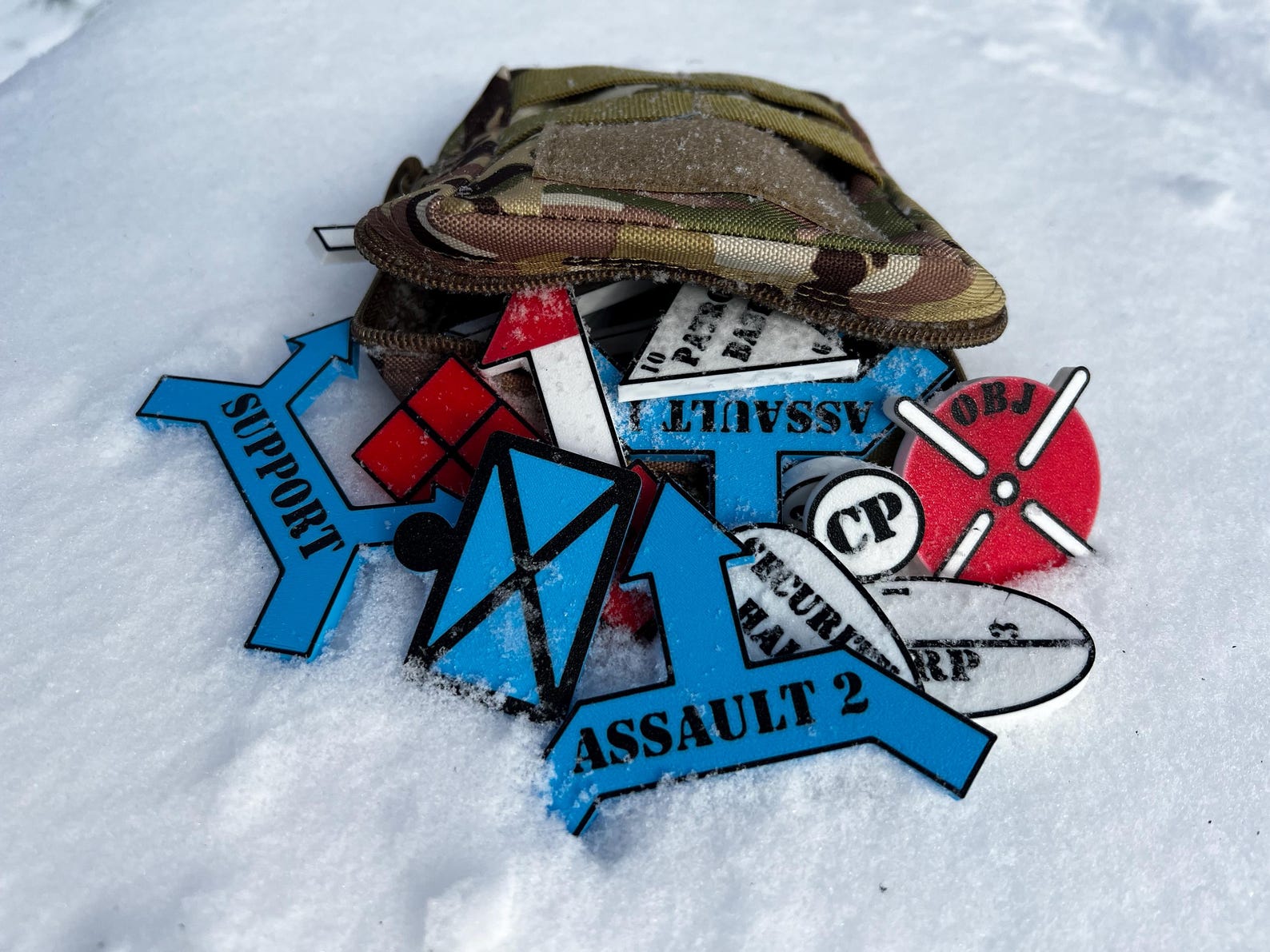 3D Printed Military Terrain Model Kit - Etsy