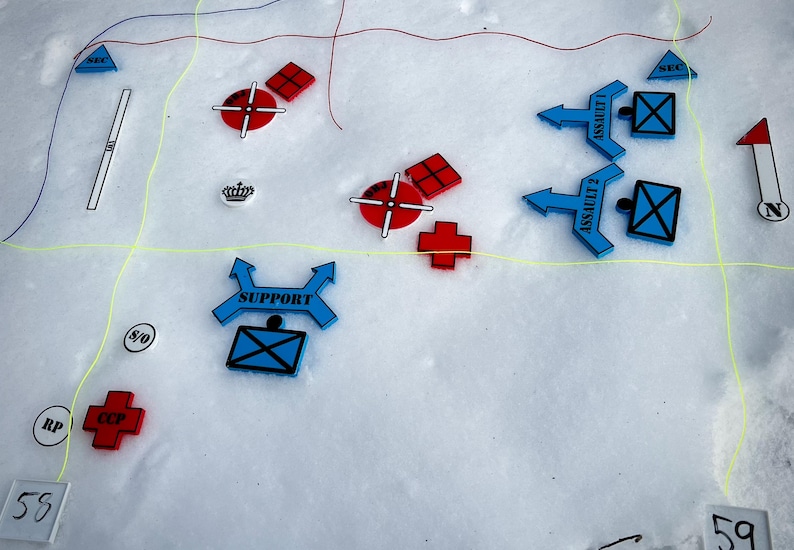 3D Printed Military Terrain Model Kit - Etsy