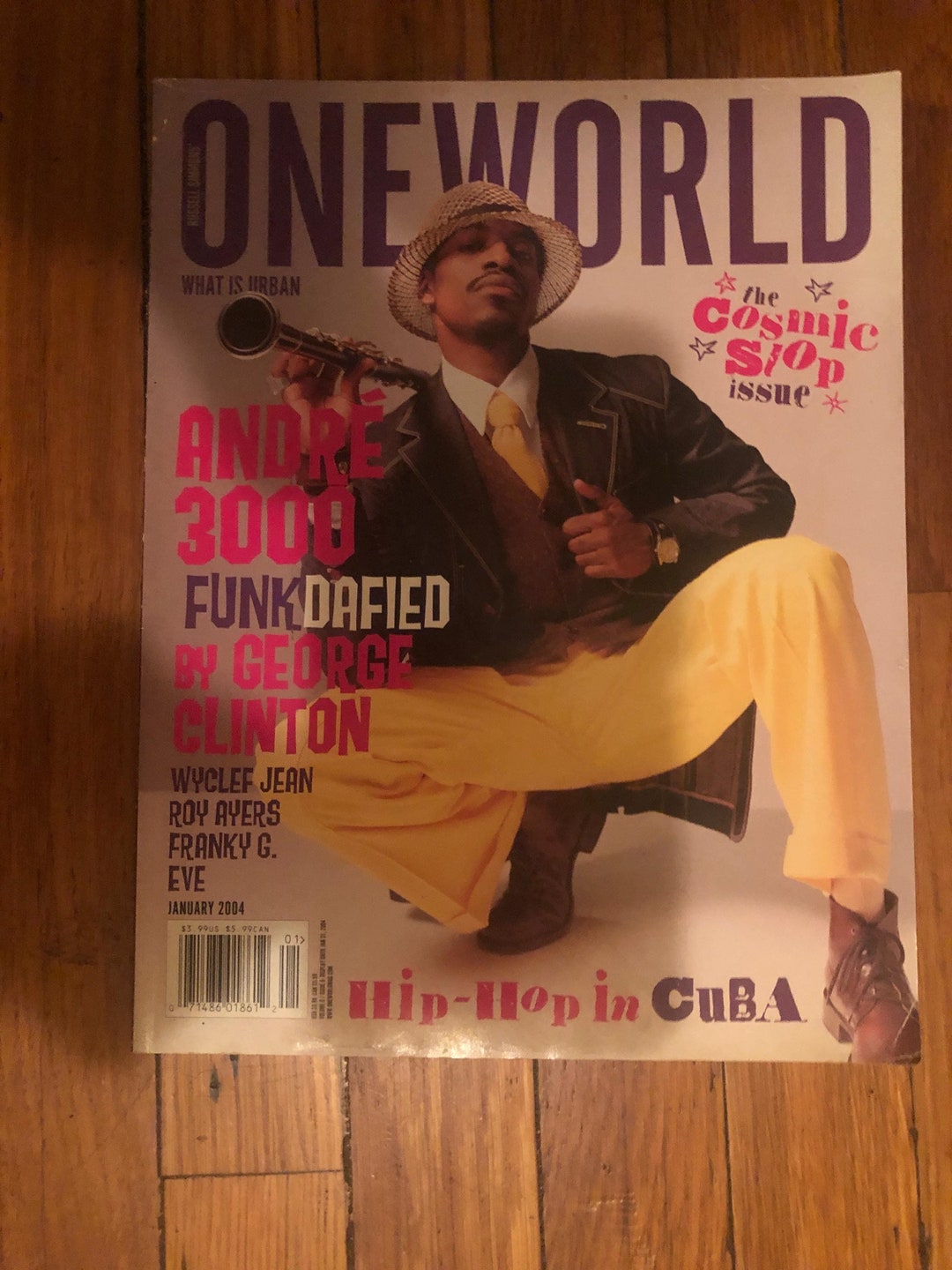 RARE* One World Magazine - ANDRE 3000 Cover - Jan. 2004 - Etsy