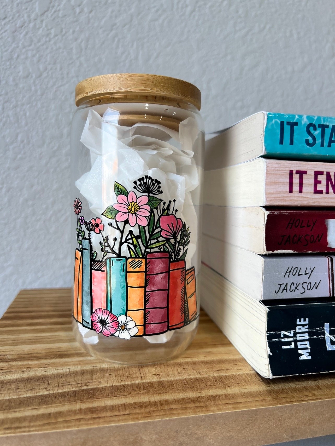 Book Lovers Coffee Cup Book Club Gift Bookish Cup Iced - Etsy