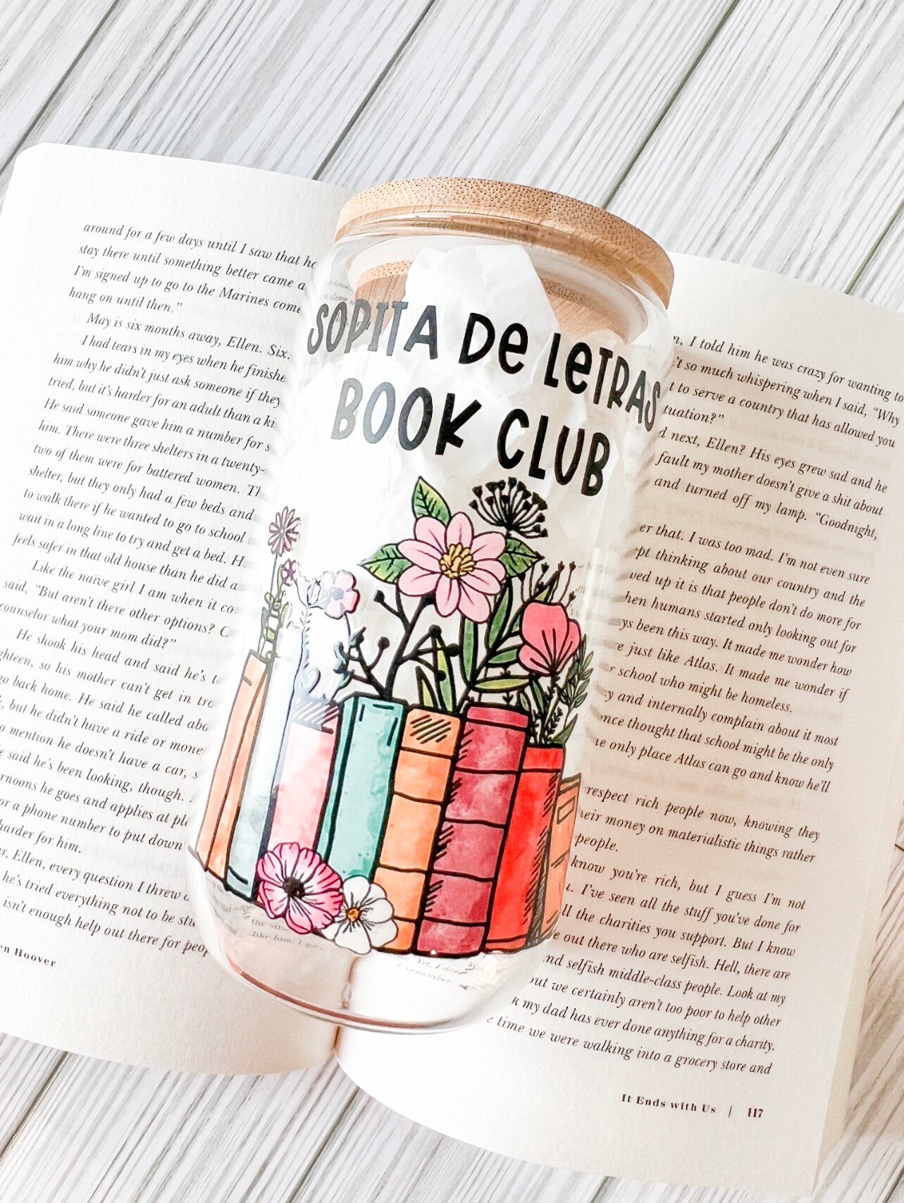 Book Lovers Coffee Cup Book Club Gift Bookish Cup Iced - Etsy
