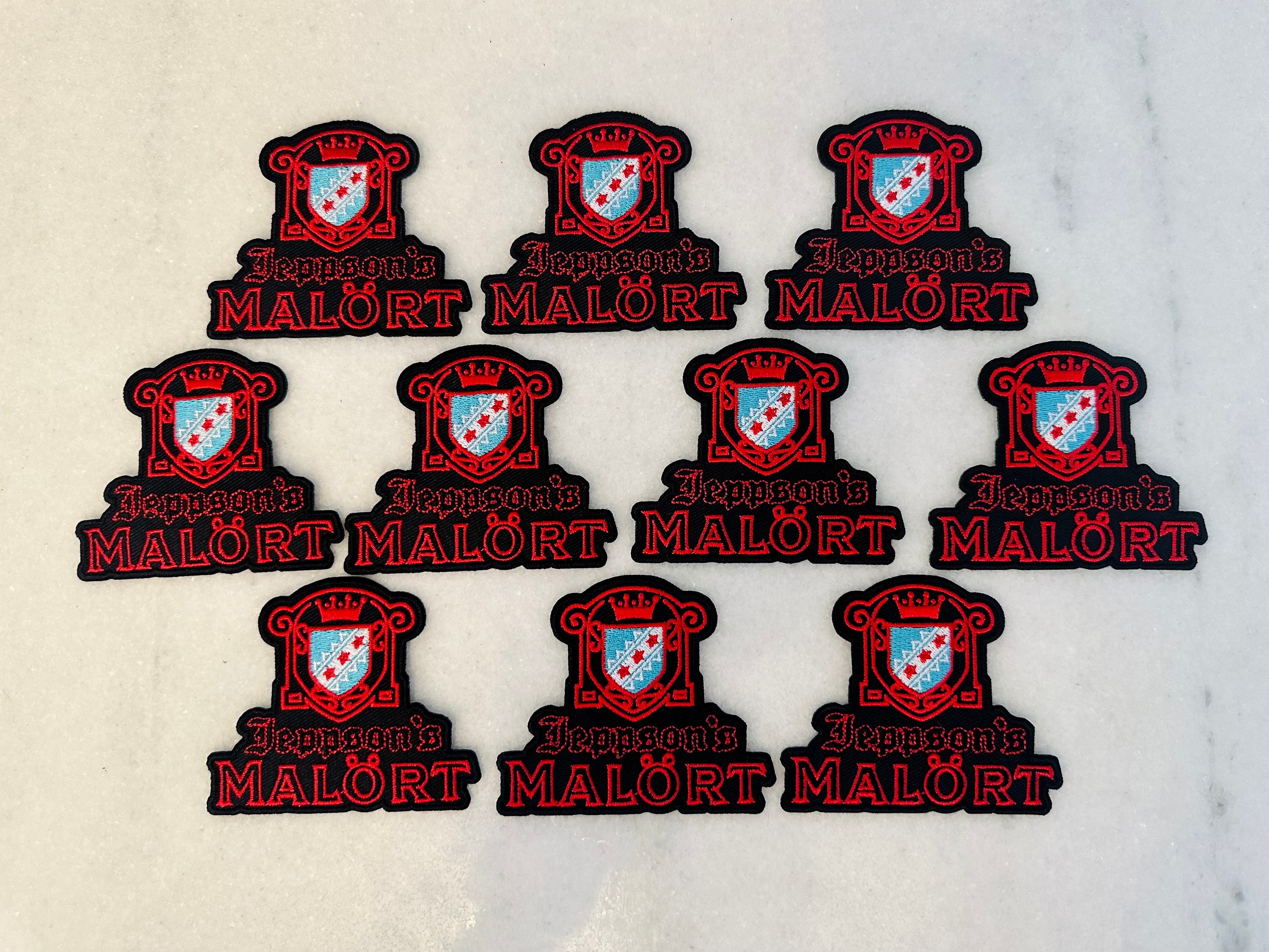 Jeppsons Malort Embroidered Patch - Etsy