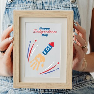 4th of July Handprint Art Bundle, Independence Day Nursery Activity ...
