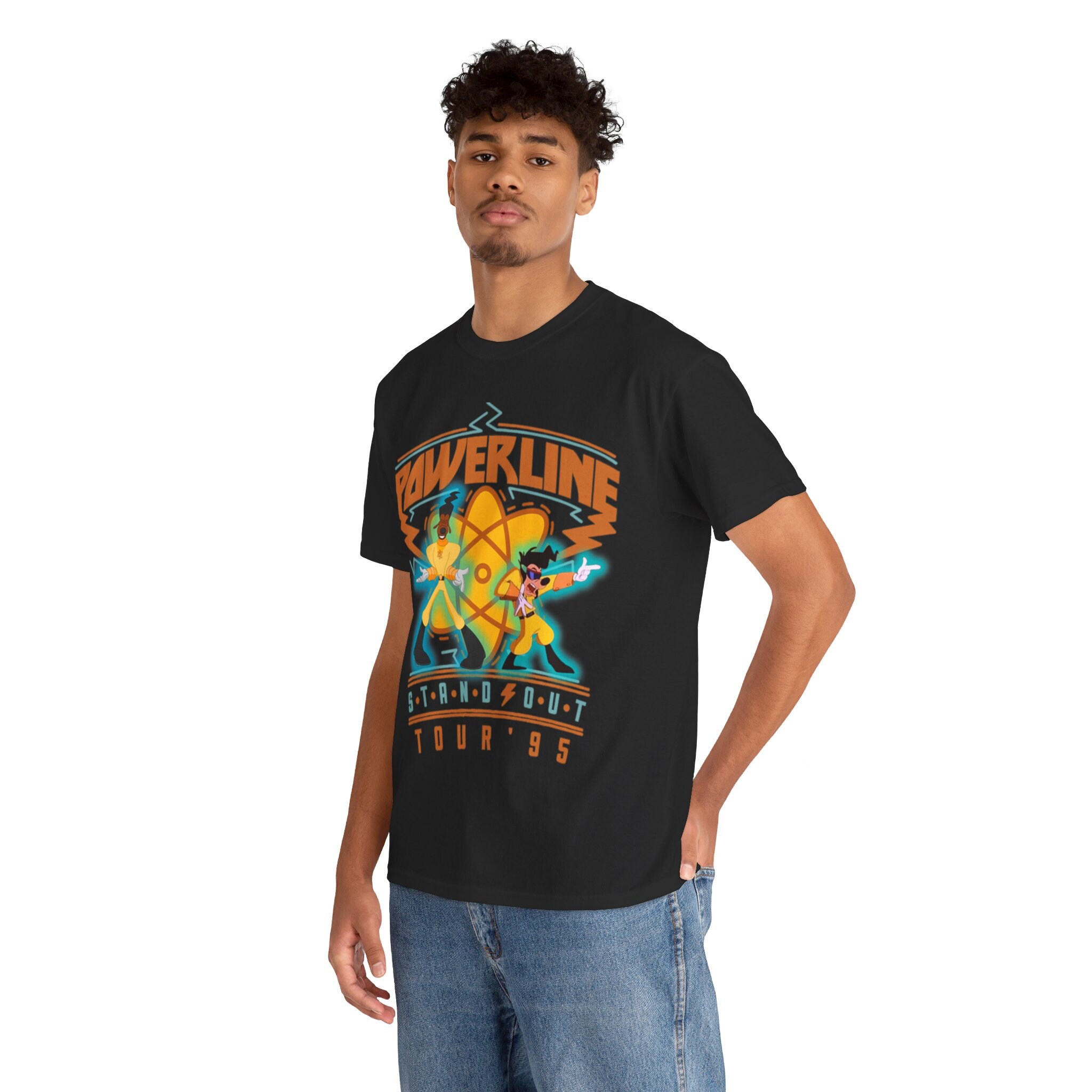 Powerline T-shirt, A Goofy Movie, Cartoon Shirt, 90s Cartoons ...